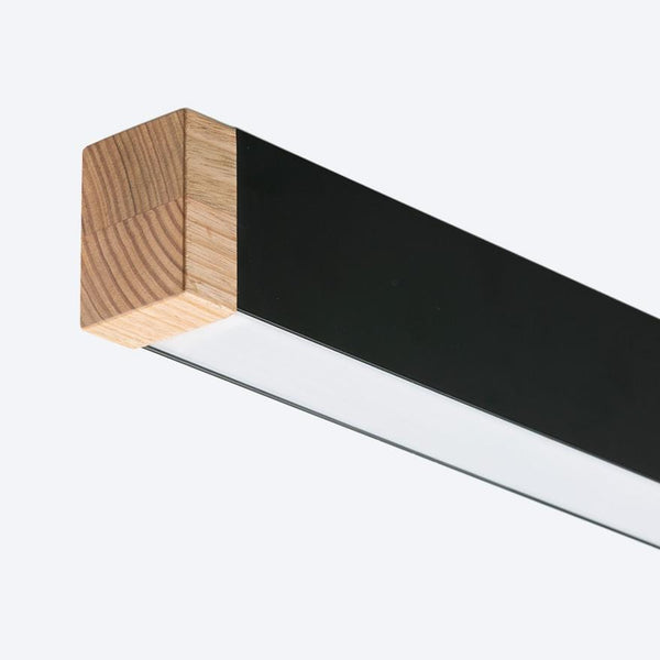 ASP Raydon TImber End Cap - American Oak | About Space Lighting