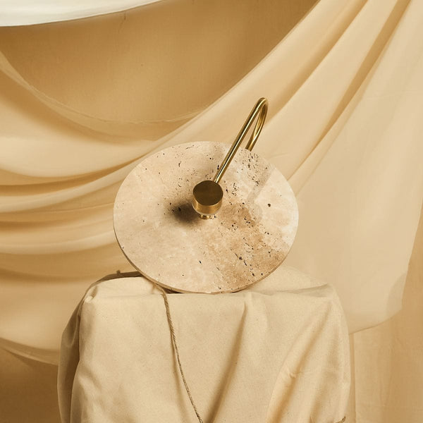 Florence Travertine LED Wall Light | Shop Now | About Space Lighting