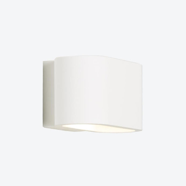 Alta Plaster Wall Light G9 H: 100 x W: 180 x D: 85