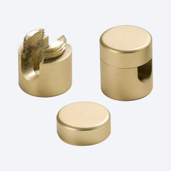 Cable Boss Support Fitting Black Diam:16mm x H: 18mm