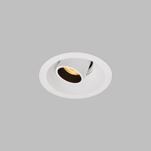 Focus Adjustable Downlight White with Snoot 5W 271lm 27Deg Diam:70mmxH ...